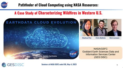 Introducing Pathway Of Cloud Computing To The Nasa User Community Introducing Pathway Of Cloud Computing To The Nasa User Community