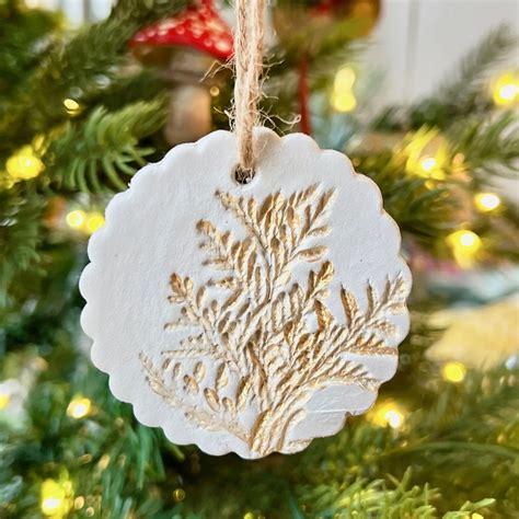 Diy Clay Christmas Decorations