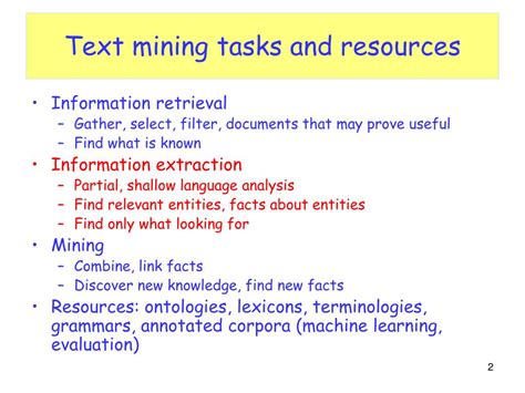 Ppt Demonstration Of Text Mining Powerpoint Presentation Free Download Id984708