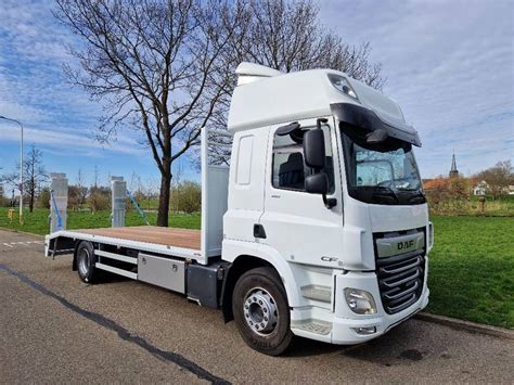 Daf Cf 410 Fa Cf410 Spacecab 4x2 Oprijwagen Voor En Achter Luchtgeveerd