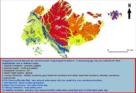 Geological Map Of Singapore Pwd 1976 Download Scientific Diagram