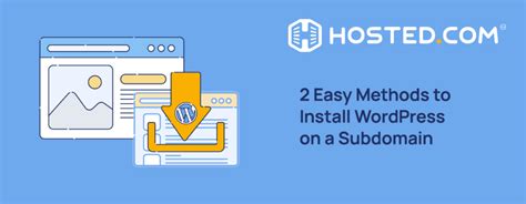 Install WordPress On A Subdomain Hosted Tutorial