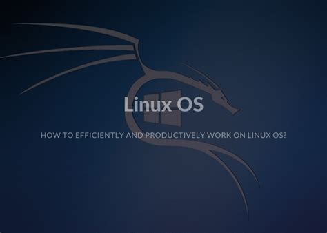 How To Efficiently And Productively Work On Linux Os
