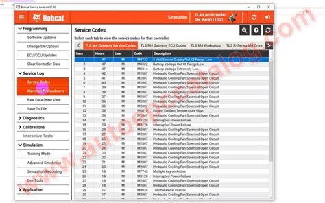 06 2024 Service Analyzer 92 00 For Bobcat Diagnostic Software