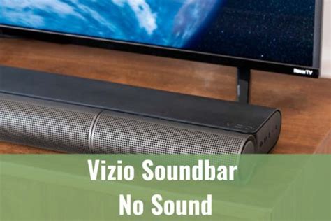 Vizio Soundbar No Sound Ready To DIY