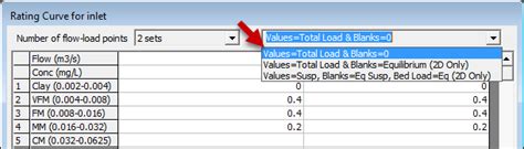 Sediment Boundary Conditions