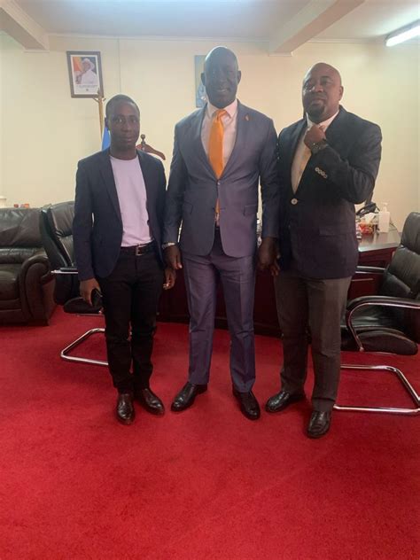Benard Mujuni Esq On Linkedin Today I Paid A Courtesy Call To My Mentor Hon Minister Musa