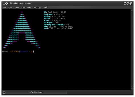 Asas Arahan Dalam Terminal Arch Linux Ubuntu