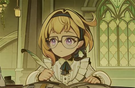 Genshinimpact геншин Emilie Эмилия Impact Art Character