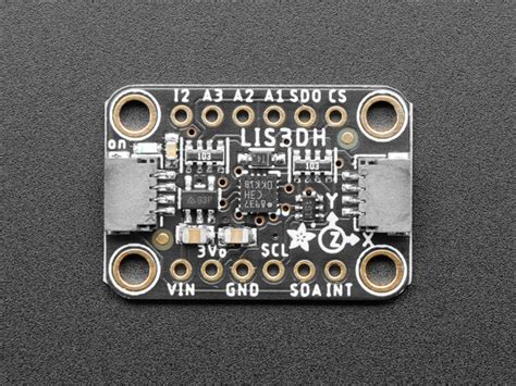 Overview Adafruit LIS3DH Triple Axis Accelerometer Breakout