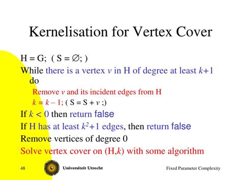 Ppt Fixed Parameter Complexity Powerpoint Presentation Free Download