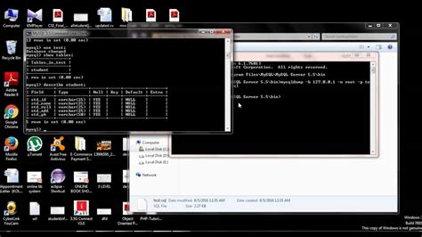 How To Import And Export Database In Mysql Youtube