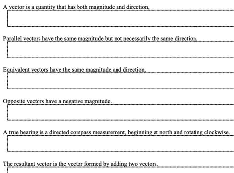 Solved A Vector Is A Quantity That Has Both Magnitude And Chegg Com