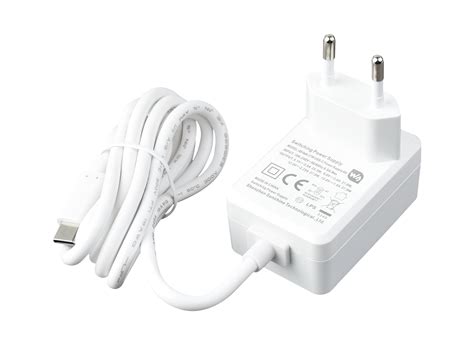 27w Usb Type C电源 Pd电源 Type C接口 欧规 Eu 适用于树莓派5代