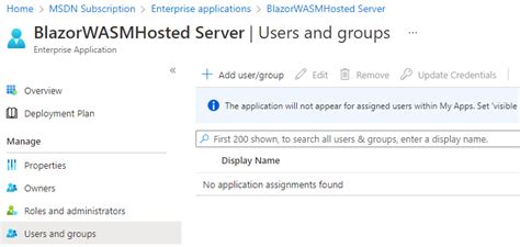 Securing A Blazor Webassembly Hosted Apps With Azure Active Directory Part 2 Dev Community