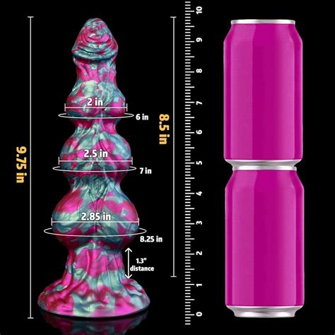 10 Big Knot Monster Dildo Huge Thick Dragon Fantasy Dildo With 3