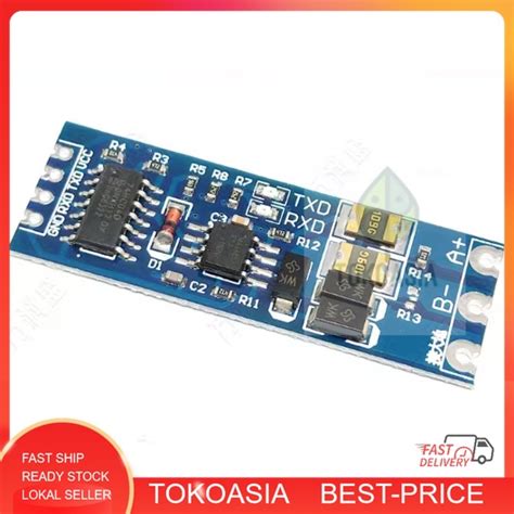 microcontroller ttl to rs485 adapter module 485 to serial port uart level mutual transfer