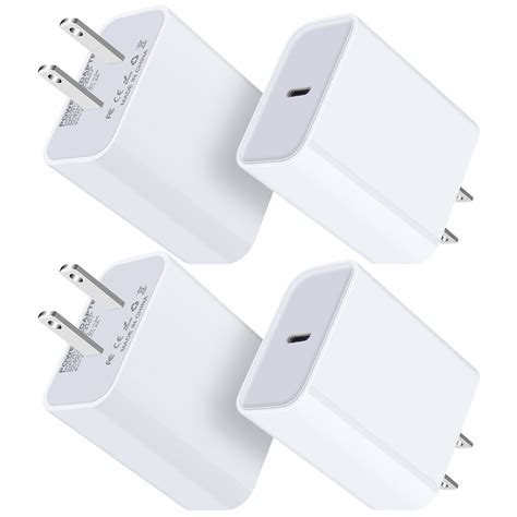 Usb C Charger Block Pack Usb C Block Haoano W Pd Type C Charger Block Usb Wall Charger