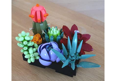 Lego Moc Potted Succulents By Gr33tje13 Rebrickable Build With Lego