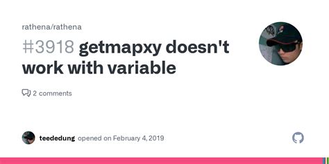Getmapxy Doesnt Work With Variable · Issue 3918 · Rathenarathena · Github