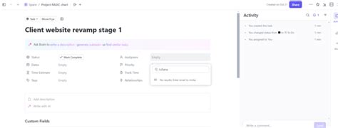 How To Create And Use A Rasic Chart For Project Success