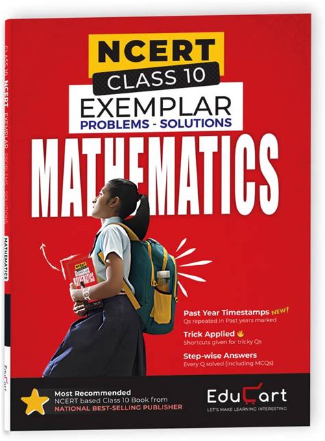 Educart Mathematics Class 10 Ncert Exemplar Problems Solutions 2024 25