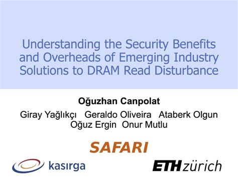 Memory Security Robustness Rowhammer Safety Reliability Dram Computing Research