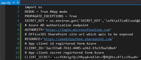 Github Onebitsoftwareoffice365 Sharepoint Python Flask Sample