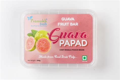 Guava Fruit Bar Guava Papad Pramukh Foods