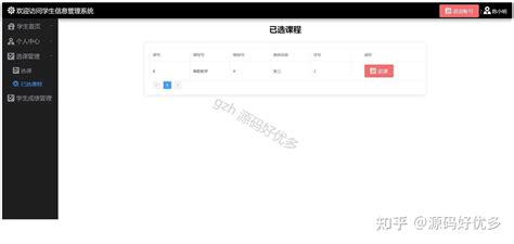 基于java Springboot学生信息管理系统 知乎
