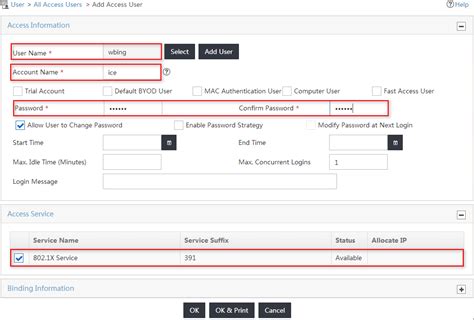 Support 03 H3C IMC UAM 802 1X Authentication Configuration Examples H3C