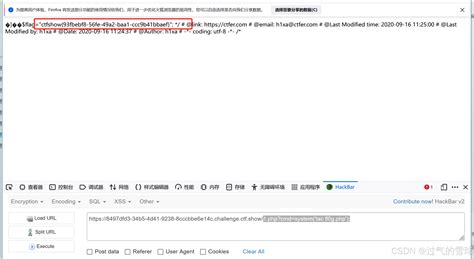Ctfshow Web入门 文件包含（78 88、116、117关）ctfshow Web117 Csdn博客