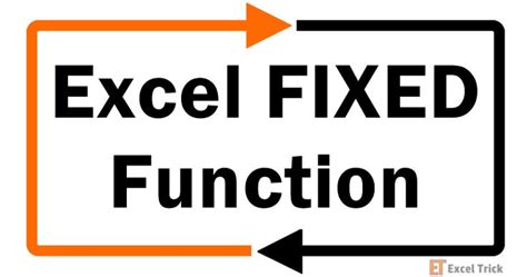 Excel Fixed Function How To Use Excel Function Double Quote