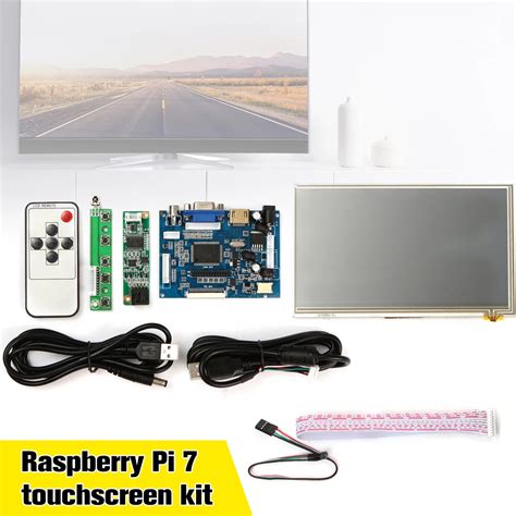 New Set Raspberry Pi Inch Raspberry Pi LCD Touch Screen Display HDMI HD X Touch LCD