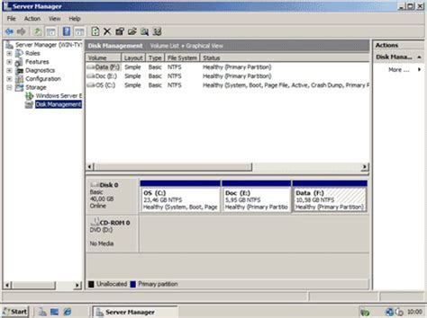 Diskpart Shrink Partition In Windows Server
