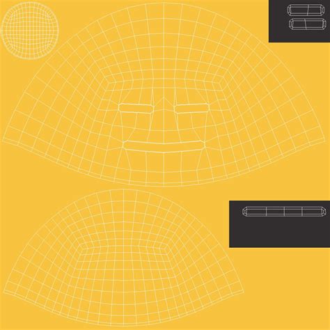 Expressionless Face Android Emoji D Model Ds Blend C D Fbx Max Ma Lxo Obj Free D