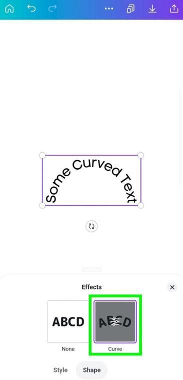 How To Create Curved Text In Canva On Desktop Mobile