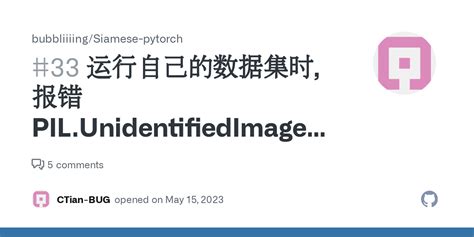 运行自己的数据集时 报错pil unidentifiedimageerror cannot identify image file