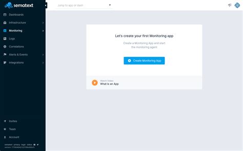 Sematext Monitoring Quick Start