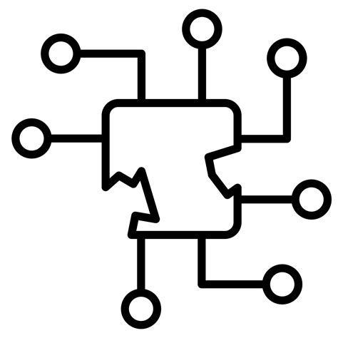 Digital Disruption Icon Vector Illustration 41731194 Vector Art At Vecteezy