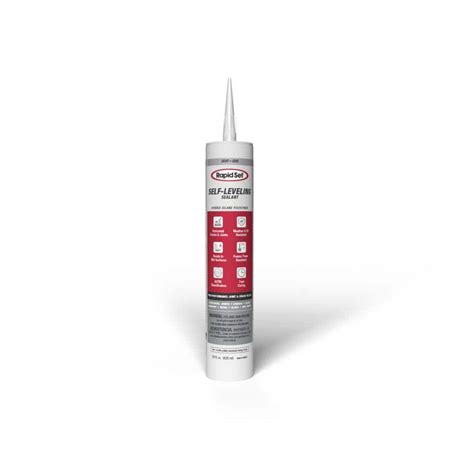Rapid Set 28 0 Fl Oz Self Leveling Sealant In Gray 196431028 The Home Depot
