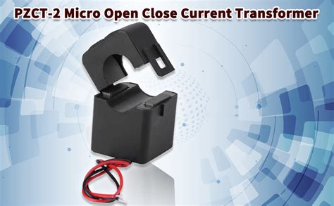 Pzct 02 Split Core Current Transformer Coil Sensor Split Core Current Transformer For 100a Amp
