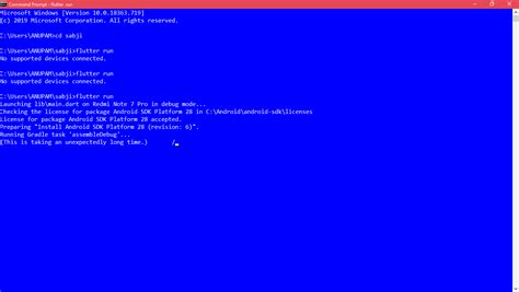 Flutter How To Upgrade To Android Sdk Version 2903 Stack Overflow