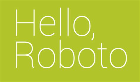 Roboto Googles Material Design Schriftart Ist Jetzt Open Source