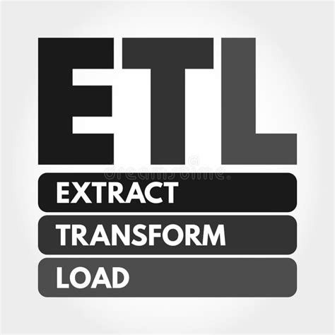 Database Concept Extract Transform Load Stock Illustrations 77 Database Concept Extract