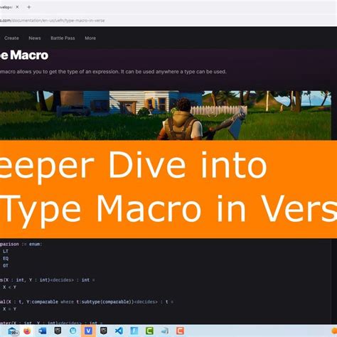 A Deeper Dive Into Types And The Type Macro In Verse Community Tutorial