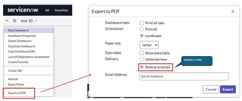 How To Disable Or Hide Send As An Email Option I Servicenow