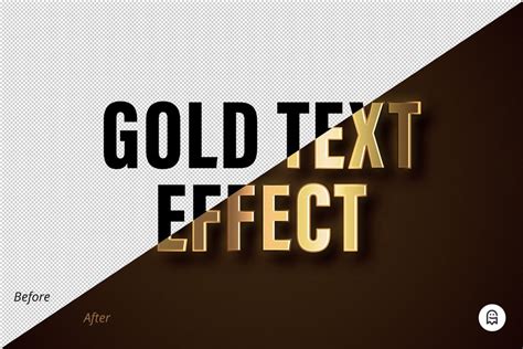Download Gold Text Effect Tool Blogwings