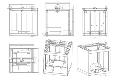 Самодельный 3d принтер Конструкция