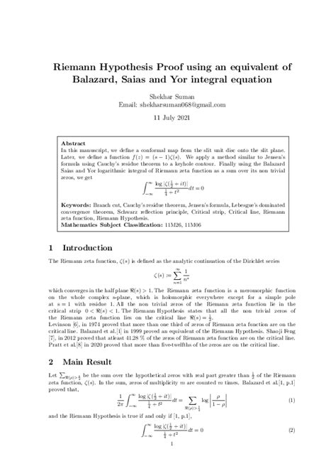 pdf riemann hypothesis proof using schwarz reflection and jensen formula